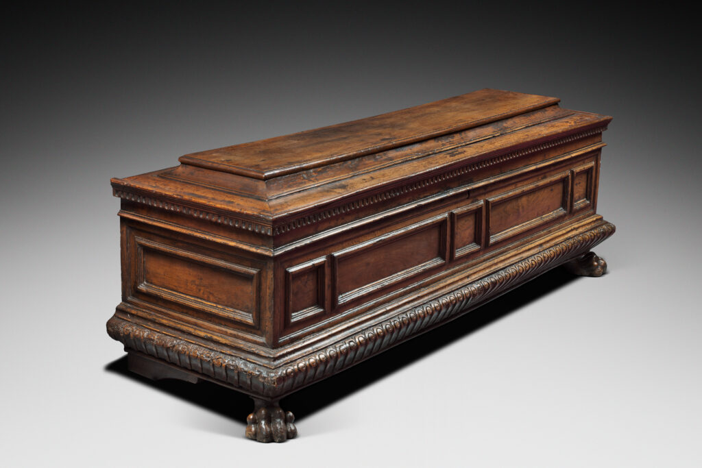 EXCEPTIONAL ITALIAN RENAISSANCE « CASSONE » - Galerie Gabrielle Laroche