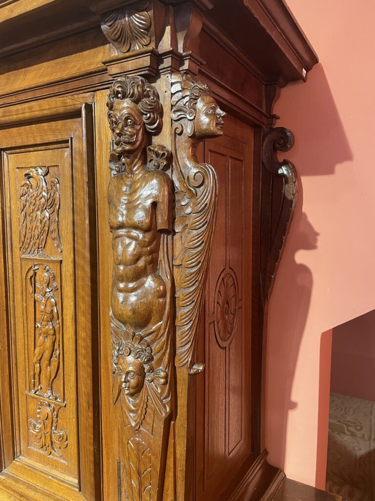 EXCEPTIONAL RENAISSANCE TWO-BODY CABINET OF BELLIFONTAINE INSPIRATION ...