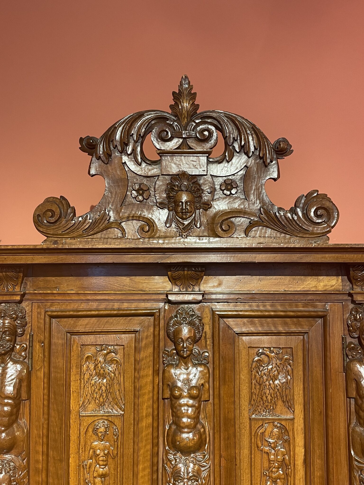 EXCEPTIONAL RENAISSANCE TWO-BODY CABINET OF BELLIFONTAINE INSPIRATION ...