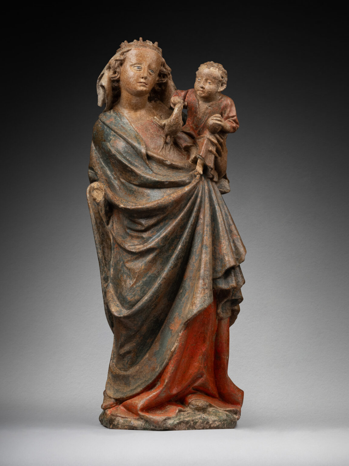 IMPORTANTE VIERGE LORRAINE À L’ENFANT ET AU CHARDONNERET - Galerie ...