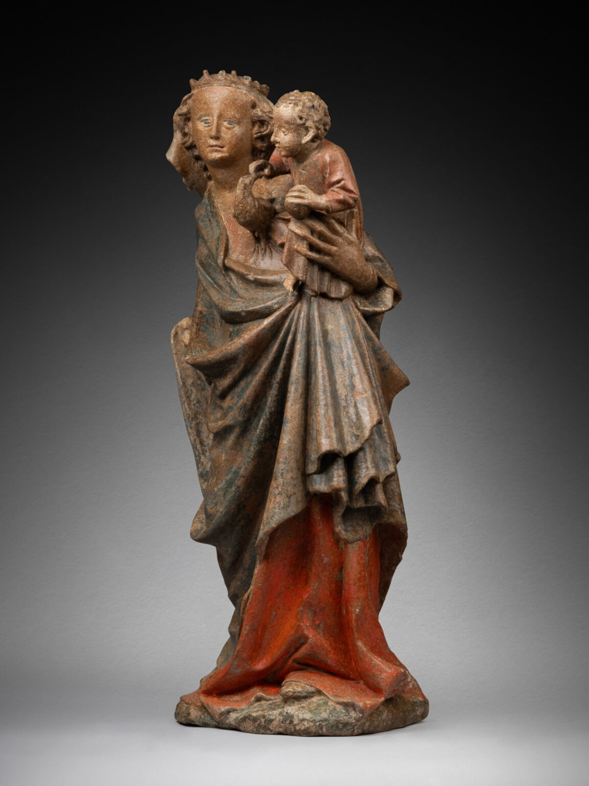 IMPORTANTE VIERGE LORRAINE À L’ENFANT ET AU CHARDONNERET - Galerie ...